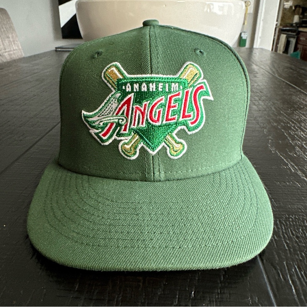 Anaheim Angels New Era Tinsel 40th Season Patch Fitte… - Gem